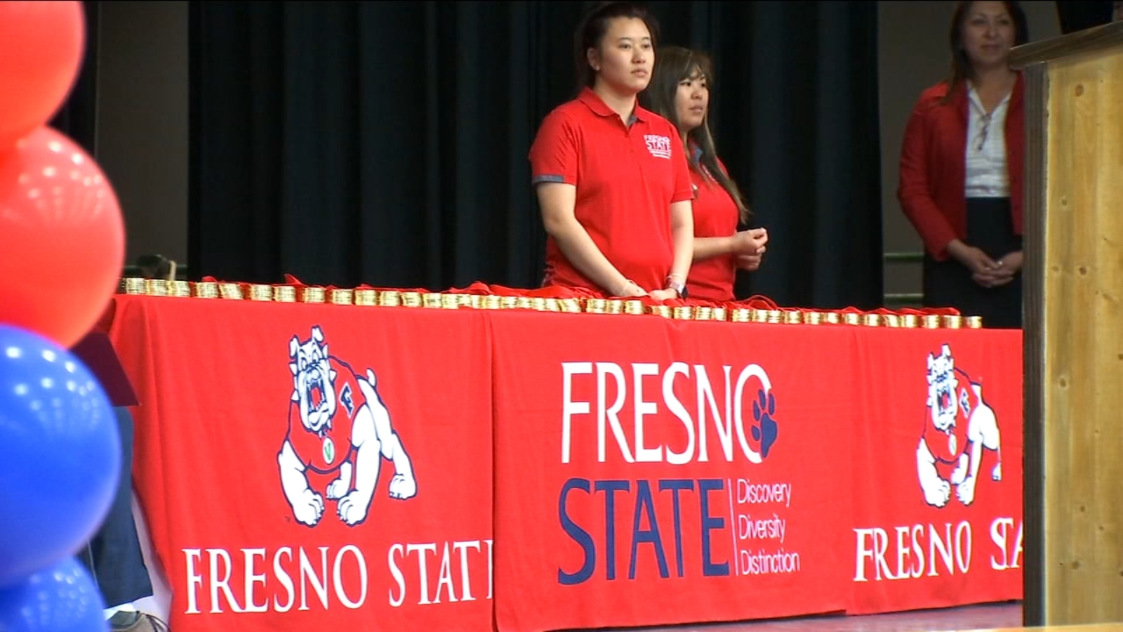 FUSD students 'sent off' to Fresno State with special ceremony - ABC30 ...