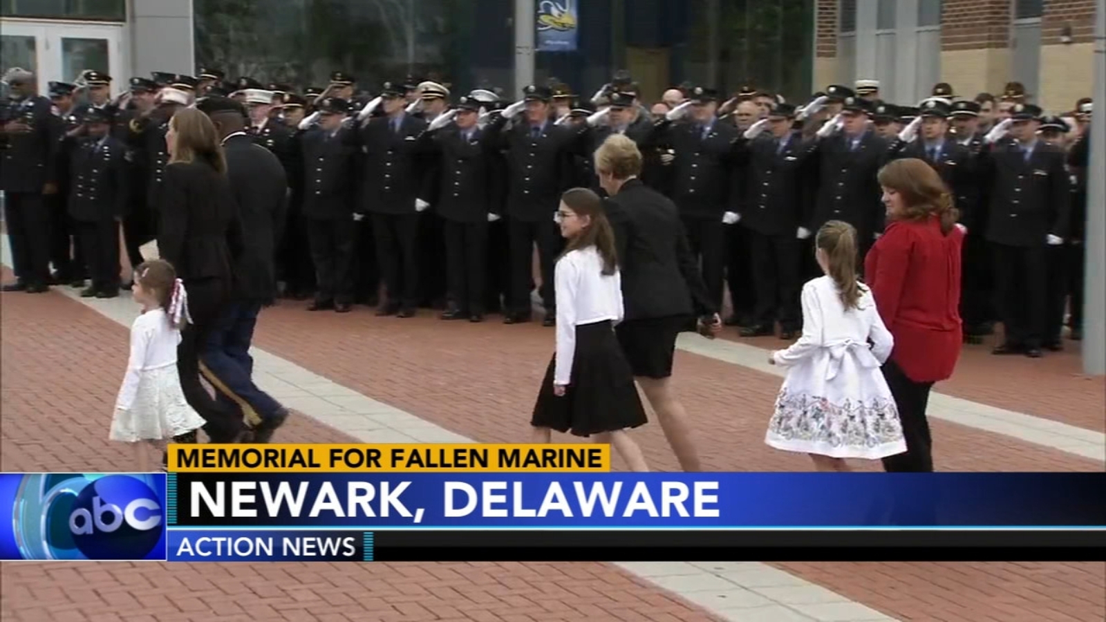 Memorial service held for Delaware Marine killed by roadside bomb in ...