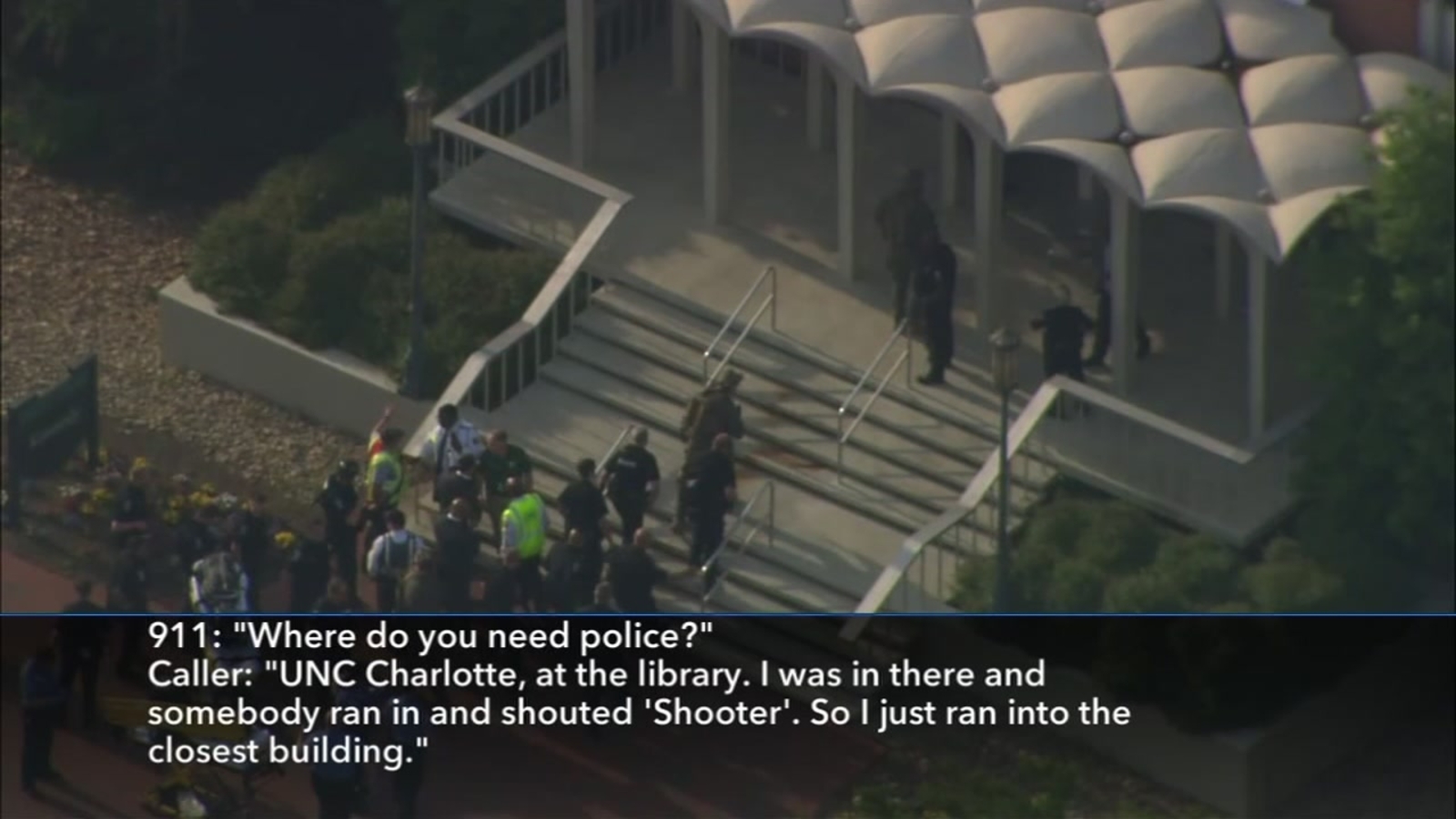 UNC Charlotte: Calls flooded 911 operators after UNCC gunfire - 6abc ...