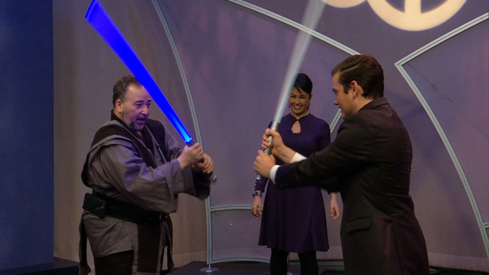 May the 4th Be With You! Chicago Jedi celebrates Star Wars Day at ABC7 ...