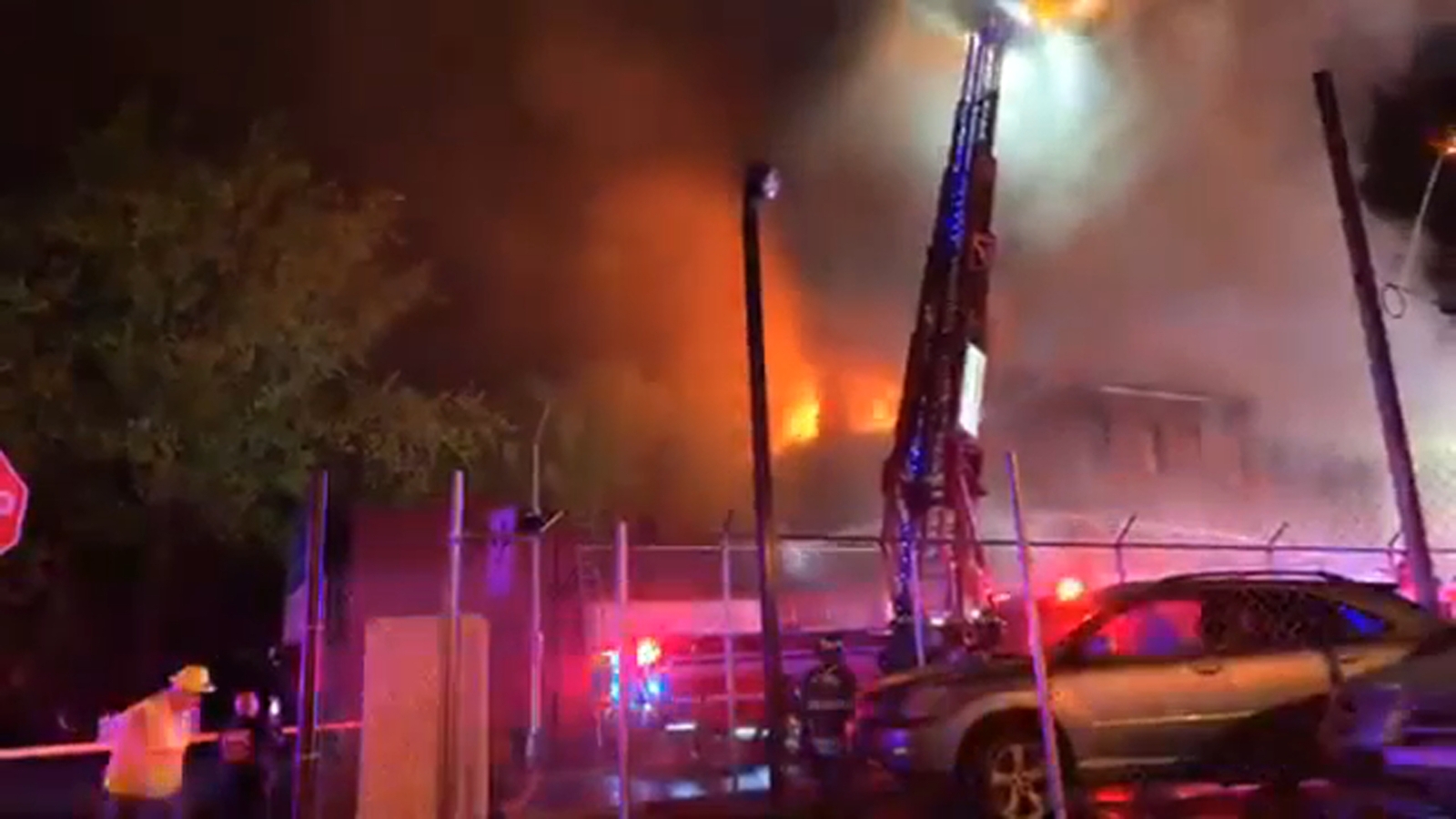 3-alarm fire tears through Paterson building, which partially collapses ...