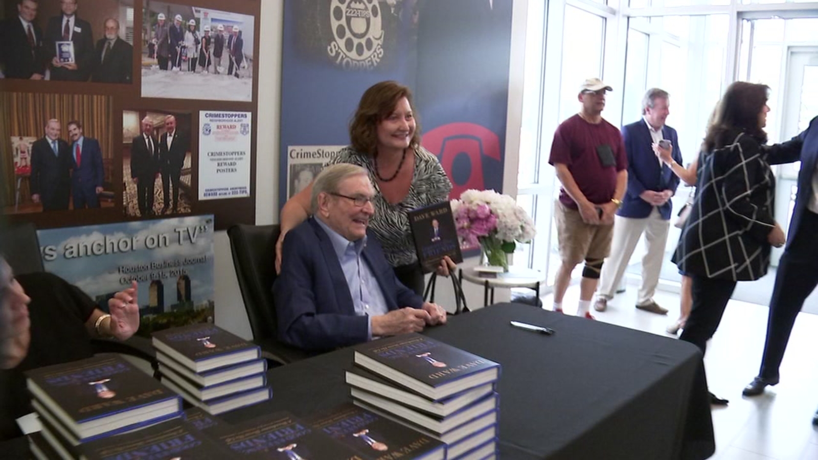 Dave Ward celebrates 80th birthday with book signing; percentage of ...