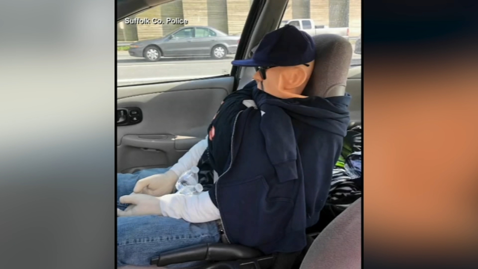 Man ticketed for using phony passenger in HOV lane in NY - ABC7 Los Angeles