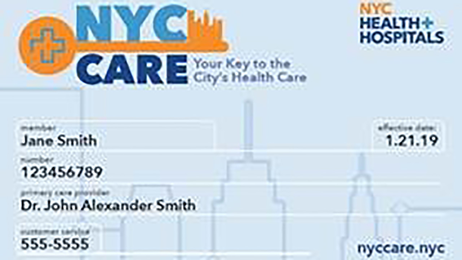 New York City Mayor Bill de Blasio unveils 'NYC Care' card in step ...