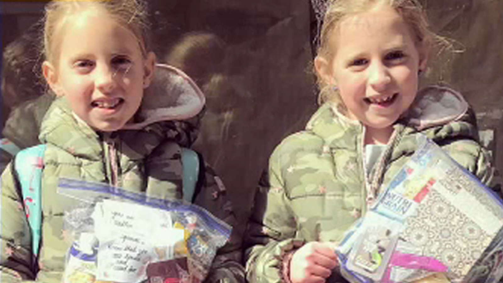 Young girls from New Jersey create care packages for homeless - ABC7 ...
