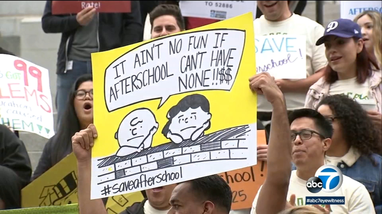 Parents, educators rally in L.A. in support of bill to increase after ...