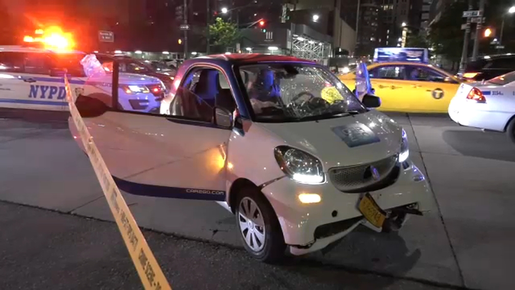 Smart Car Crushed Recap: Car Hits Wall By The Park Surgery In