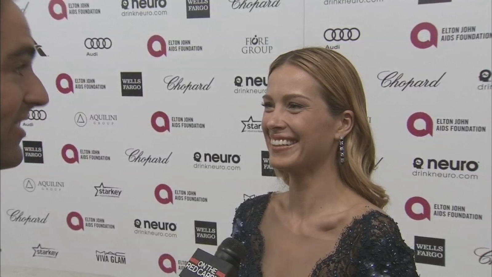 Model Petra Nemcova promises to save dance for ABC7's Elex Michaelson ...