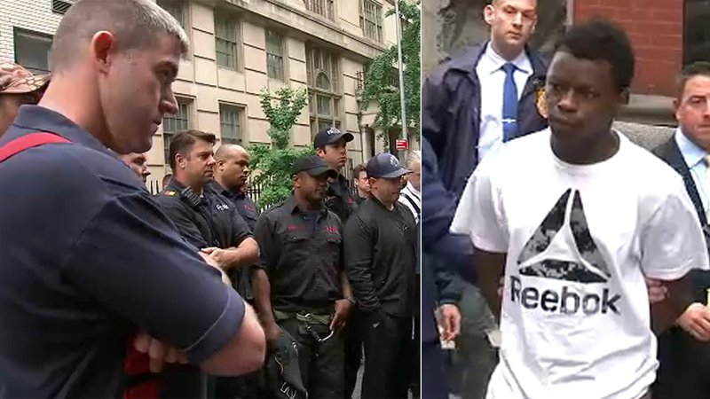 Teen arrested in attack on off-duty FDNY firefighter defending elderly ...
