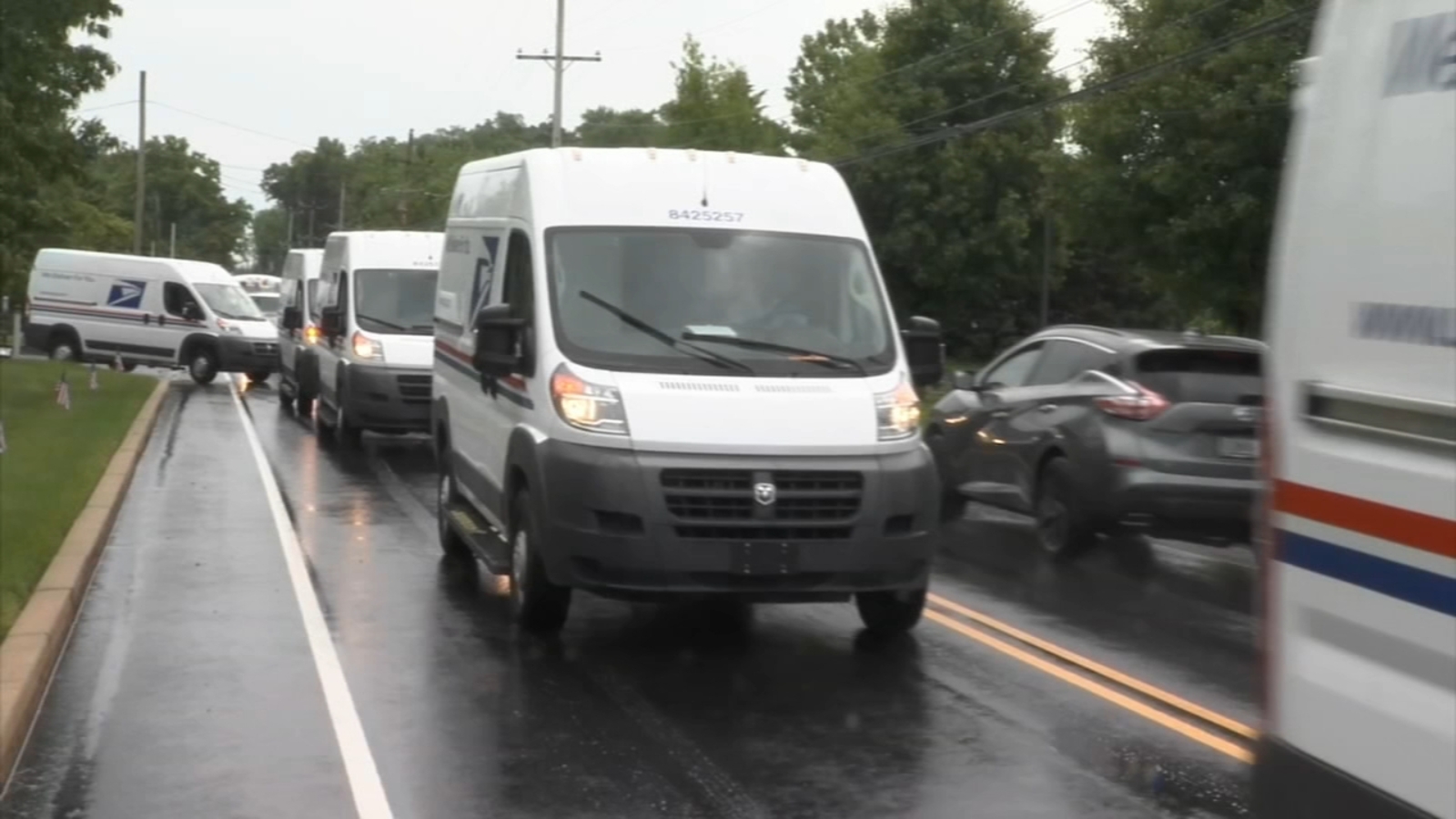 Mail Carrier Final Salute - 6abc Philadelphia