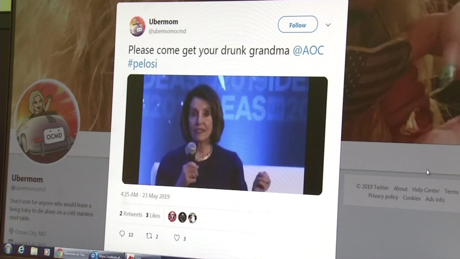 Altered Videos Of Speaker Nancy Pelosi Slurring Words Goes Viral Abc7
