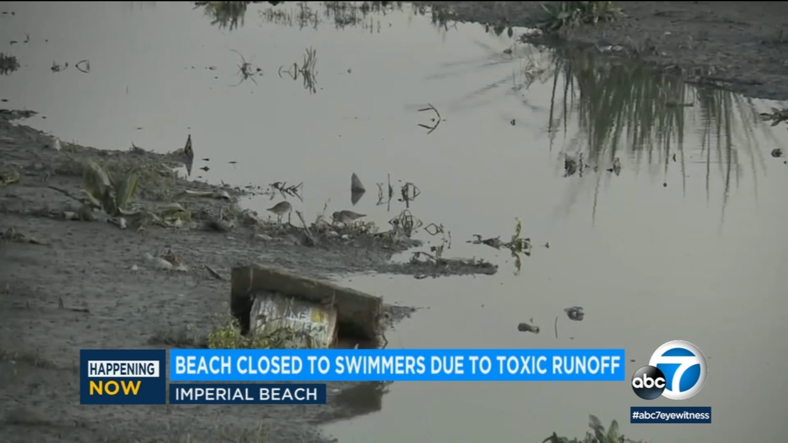 Imperial Beach in San Diego County partially closed off due to sewage ...