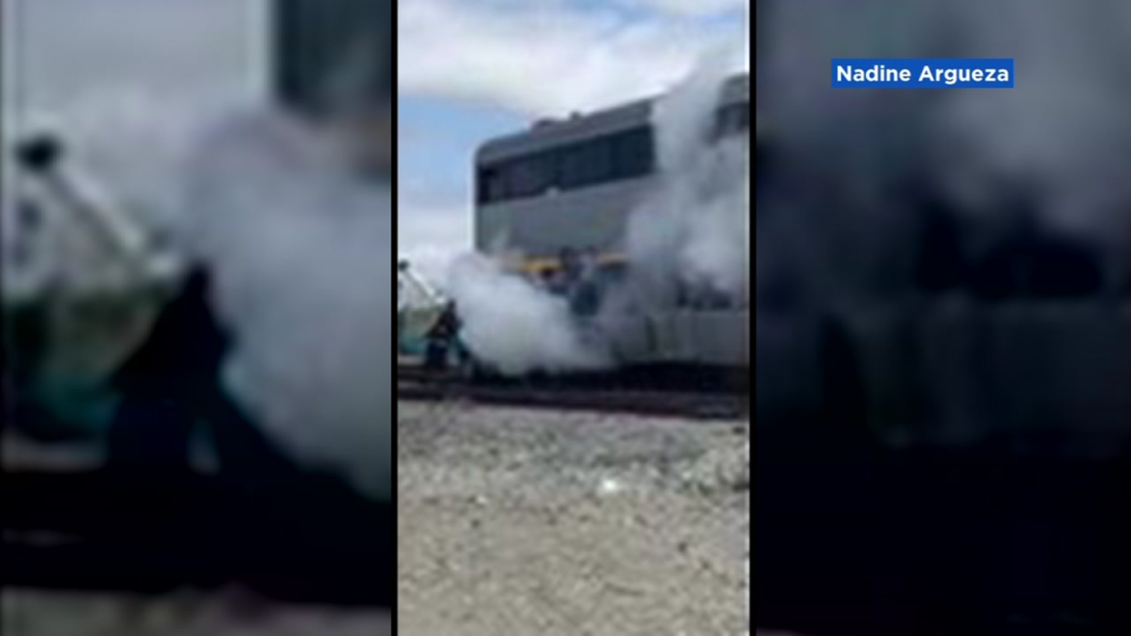 Amtrak train collides with car in Oakland - ABC7 San Francisco