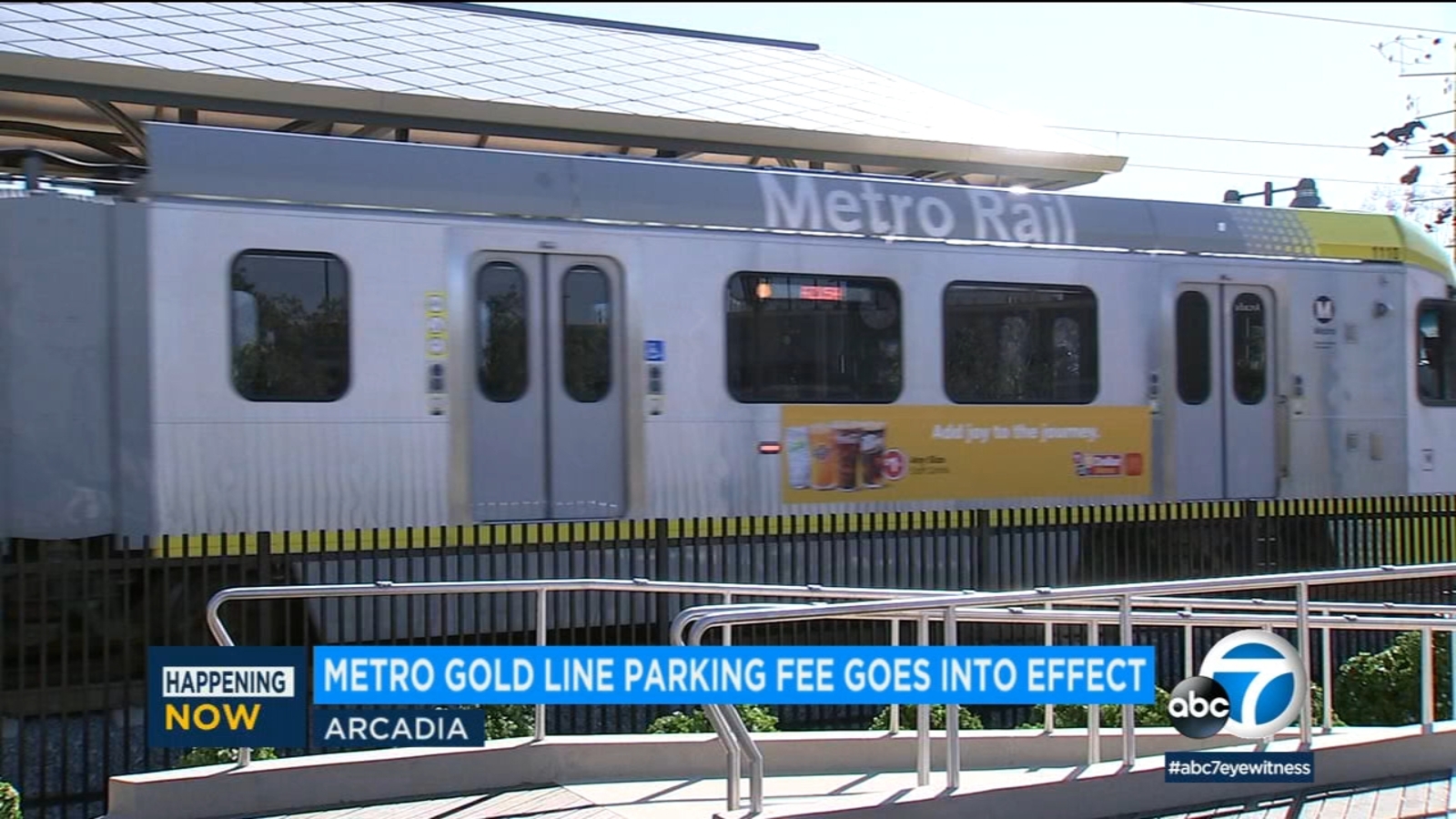 Metro Gold Line parking fee goes into effect in Arcadia, Duarte ...