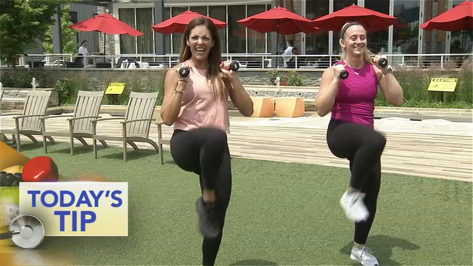 Lunge to double-kick - Today's Tip - 6abc Philadelphia