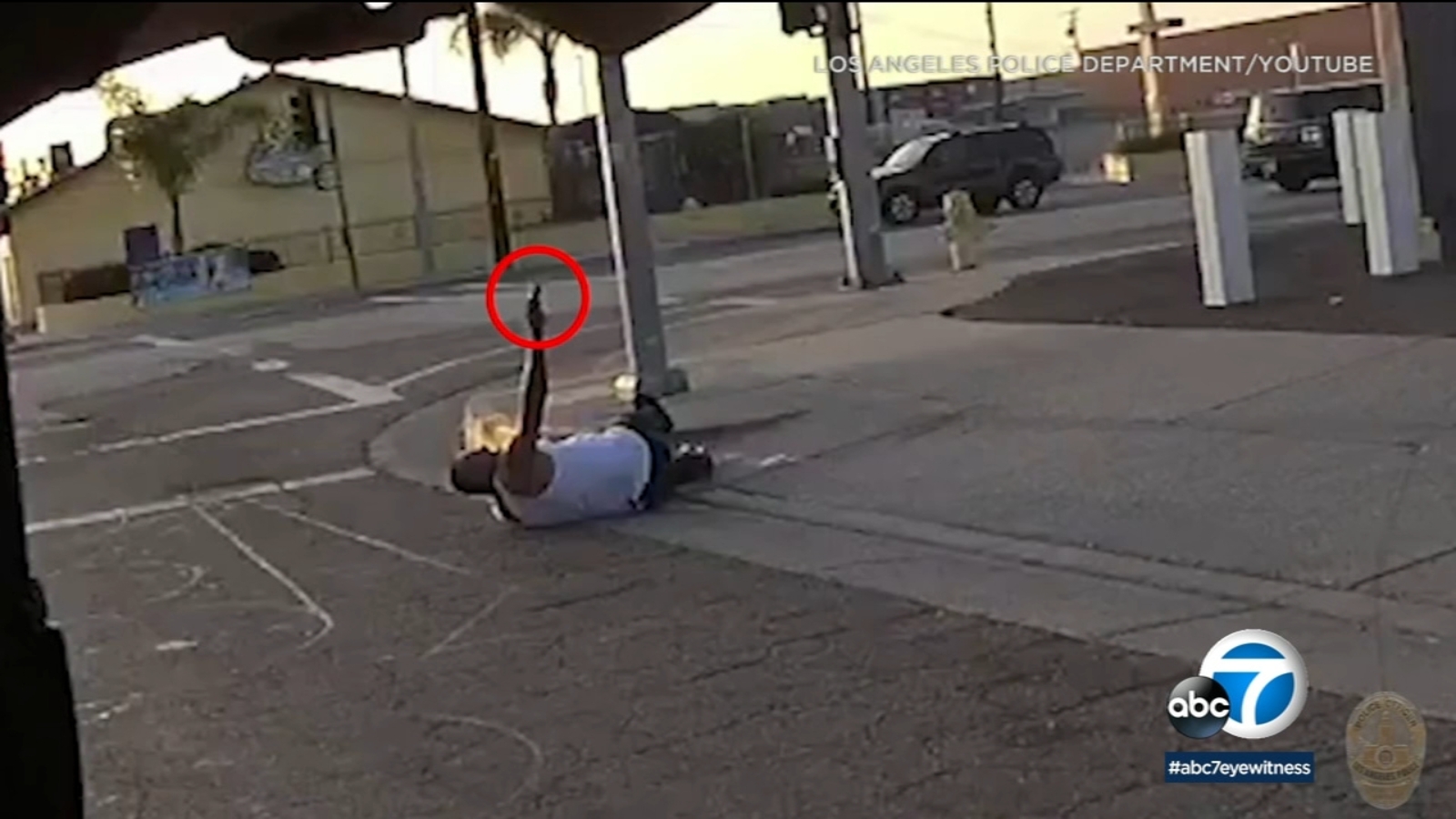 Bodycam video shows deadly LAPD shooting in southeast L.A. - ABC7 Los ...