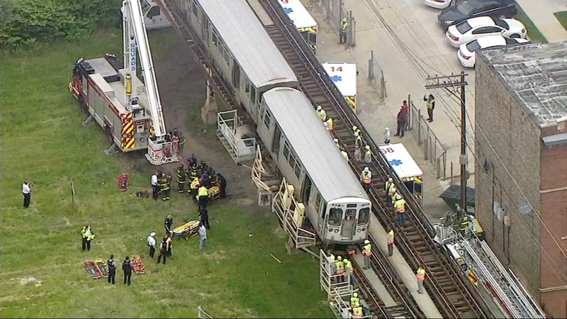 Cta Green Line Service Resumes After Derailment Near 47th Street Abc7