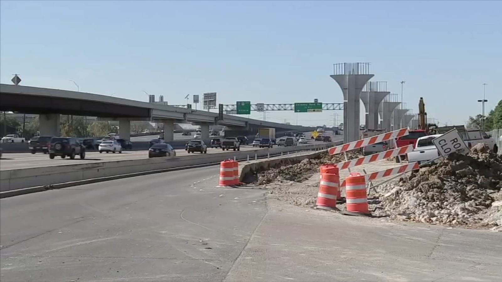 Southwest Freeway traffic to lose lane to construction until 2020 ...