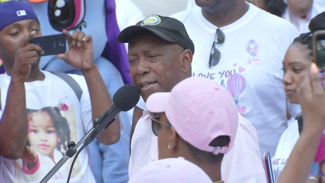 Maleah Davis' biological father Craig Davis thanks supporters at Maleah ...