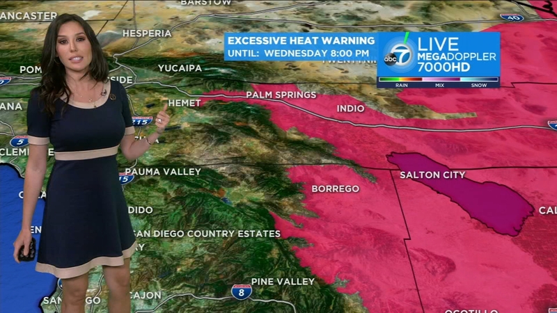 Latest weather with Leslie Lopez - ABC7 Los Angeles
