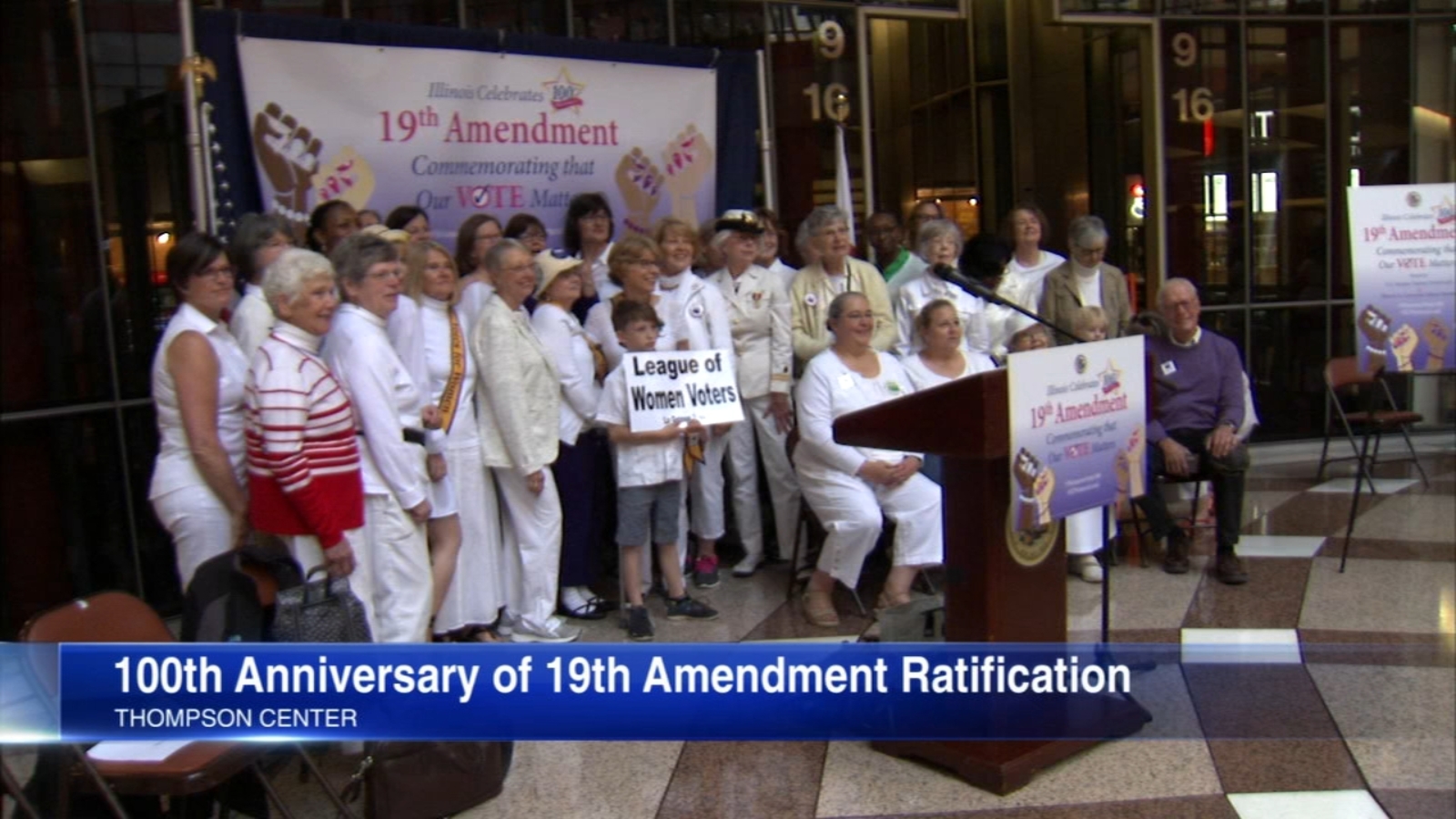 Illinois Female Lawmakers Celebrate 100th Anniversary Of 19th Amendment
