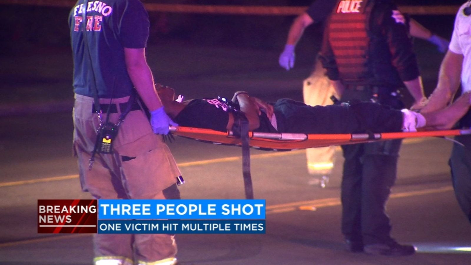 Authorities Investigating After 3 People Shot In West Central Fresno