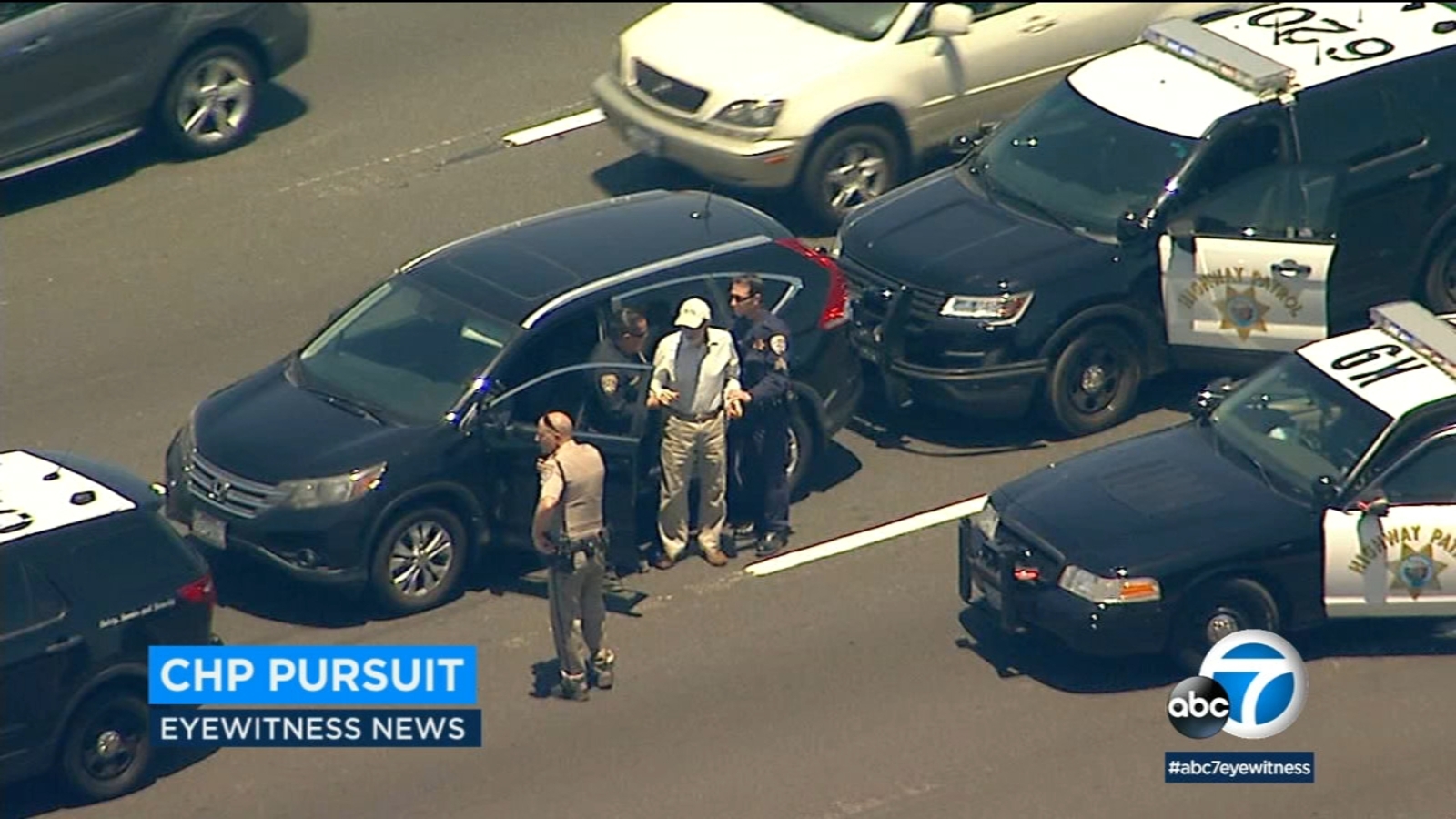 Driver leads CHP on chase from San Gabriel Valley to Sherman Oaks ...