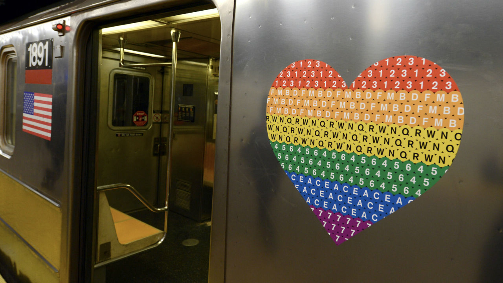 MTA's Pride Train rolls through NYC all month long to celebrate love ...