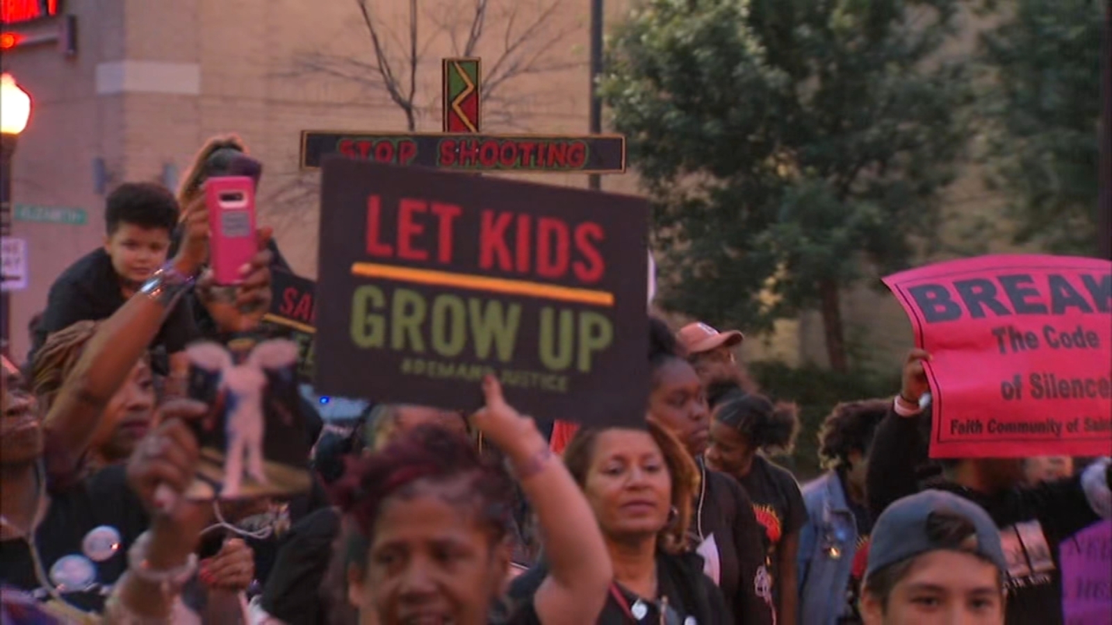 Father Pfleger holds 1st peace march of the summer outside St. Sabina ...