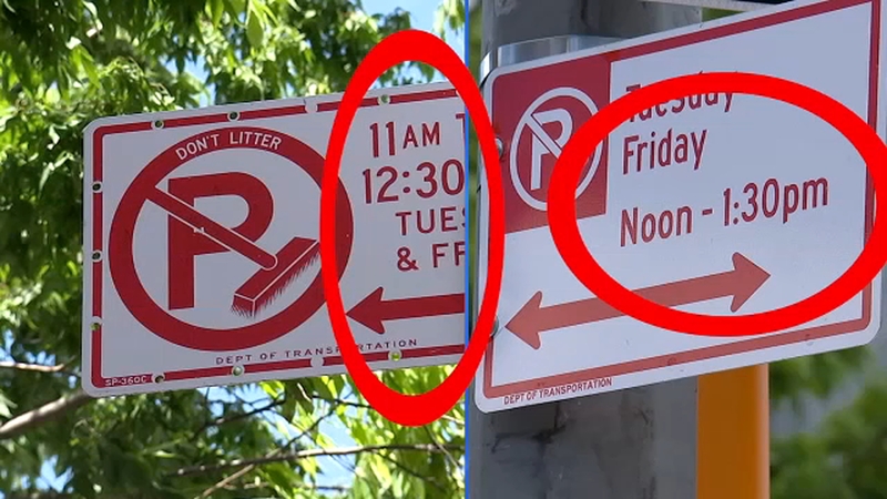 7 On Your Side corrects alternate side parking sign mistake - ABC7 New York