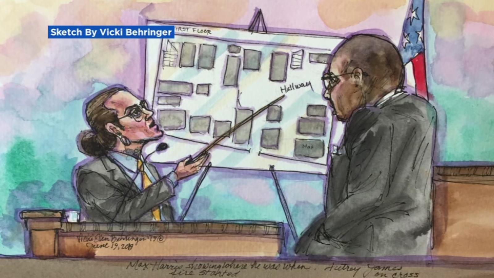 Ghost Ship Trial: Max Harris says back stairs weren't blocked during ...