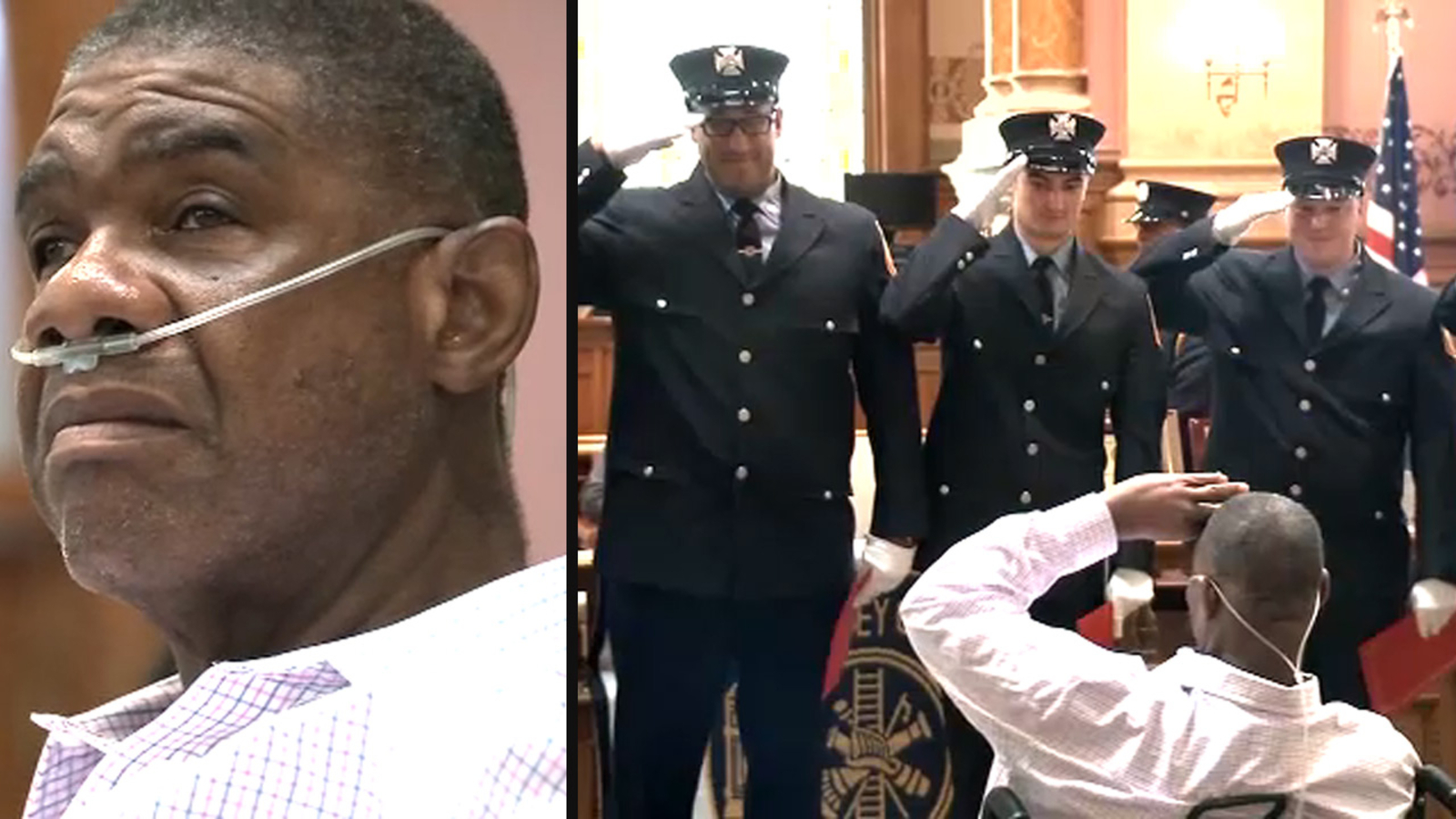 Man who visited Jersey City firehouse for 55 years named honorary chief ...