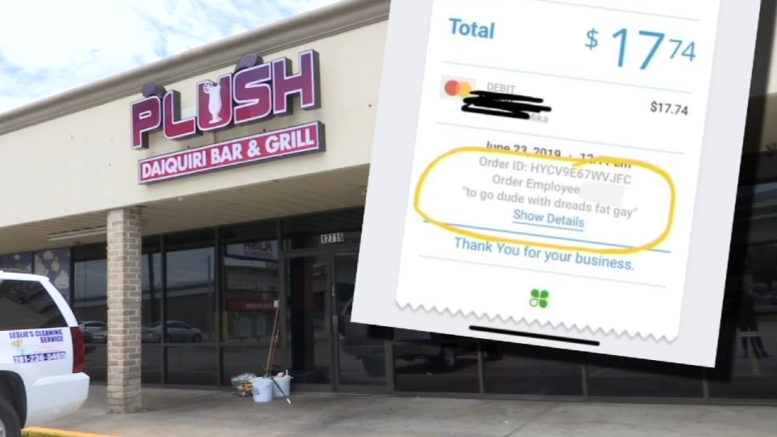 Customer says he was insulted, described as "fat" on Houston restaurant ...
