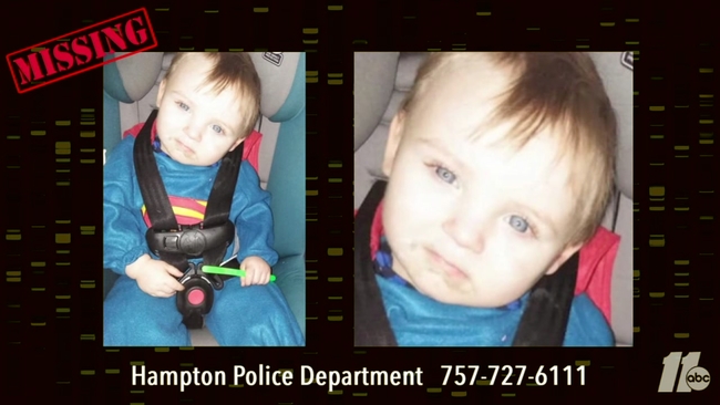 Noah Tomlin missing: Search underway for Virginia toddler missing for ...