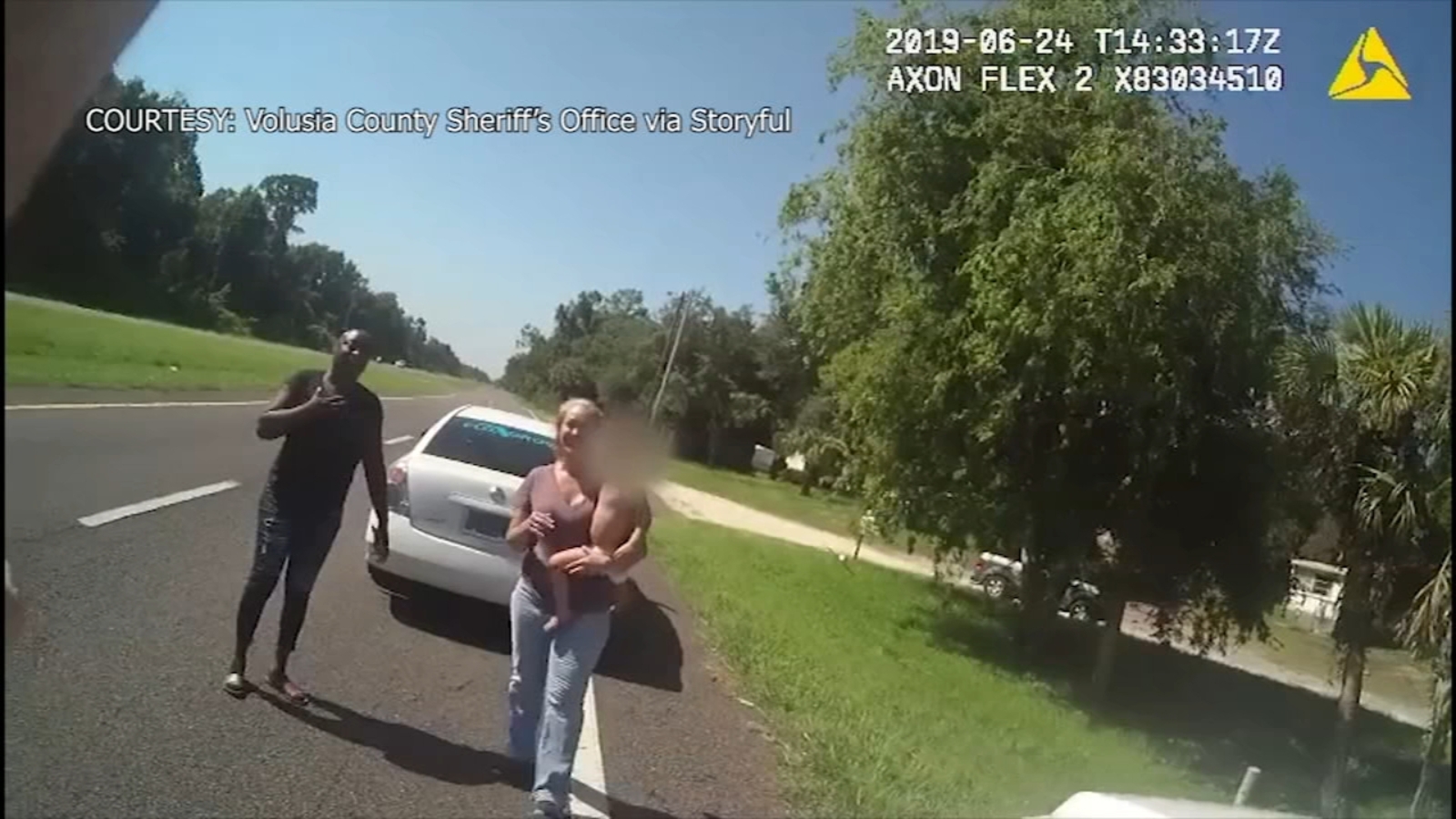 Toddler found wandering alone on busy highway - ABC7 Los Angeles