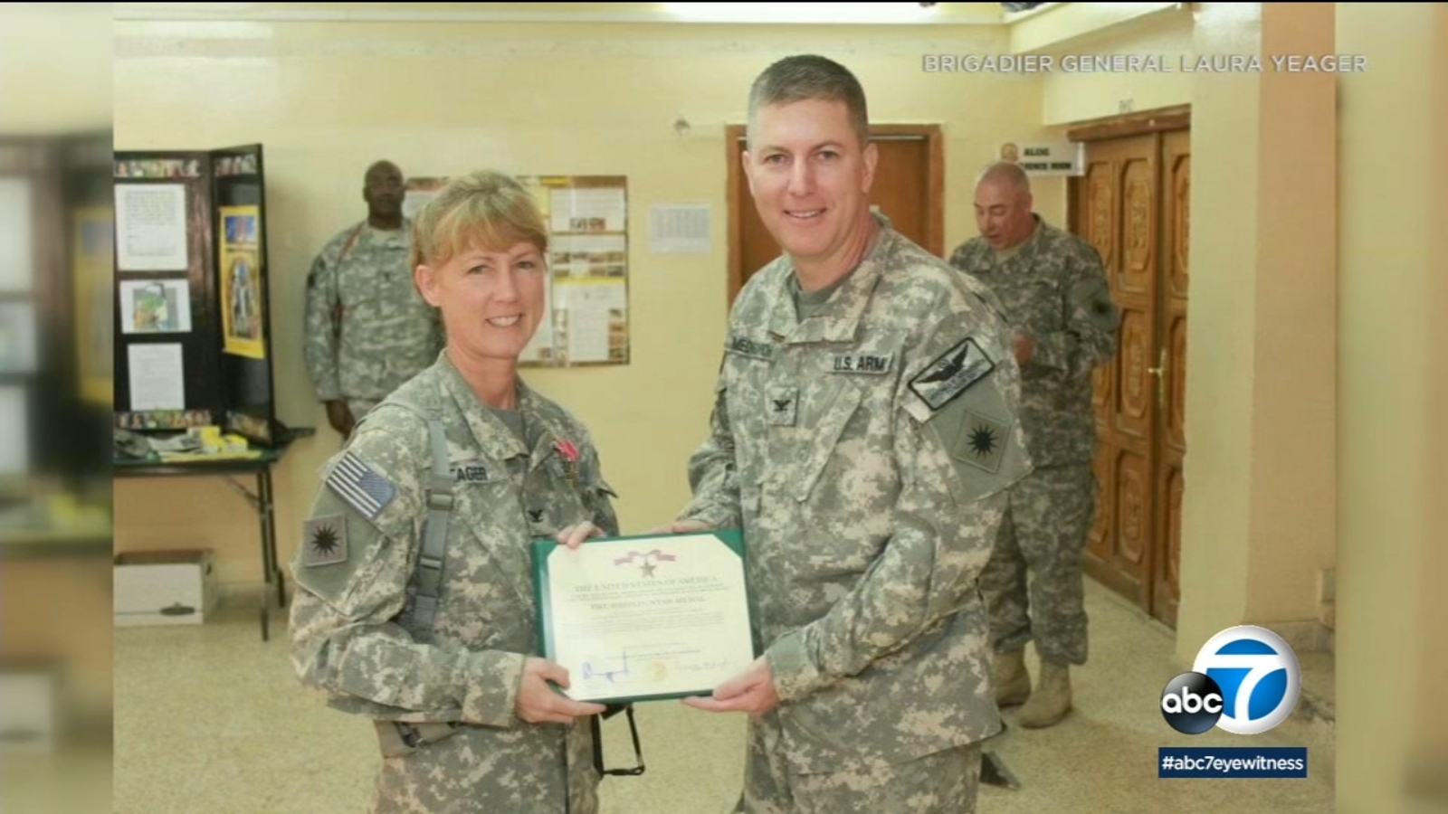 Brig. Gen. Laura Yeager, 1st woman to lead U.S. Army infantry division ...