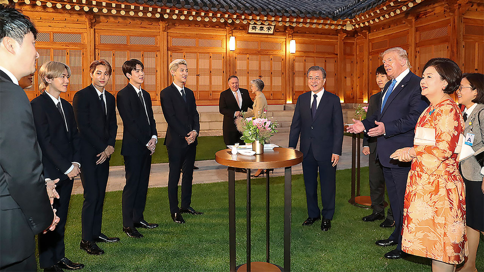 EXO, K-pop boy band, welcomes Donald, Ivanka Trump to South Korea ... EXO, K-pop boy band, welcomes Donald, Ivanka Trump to South Korea ...