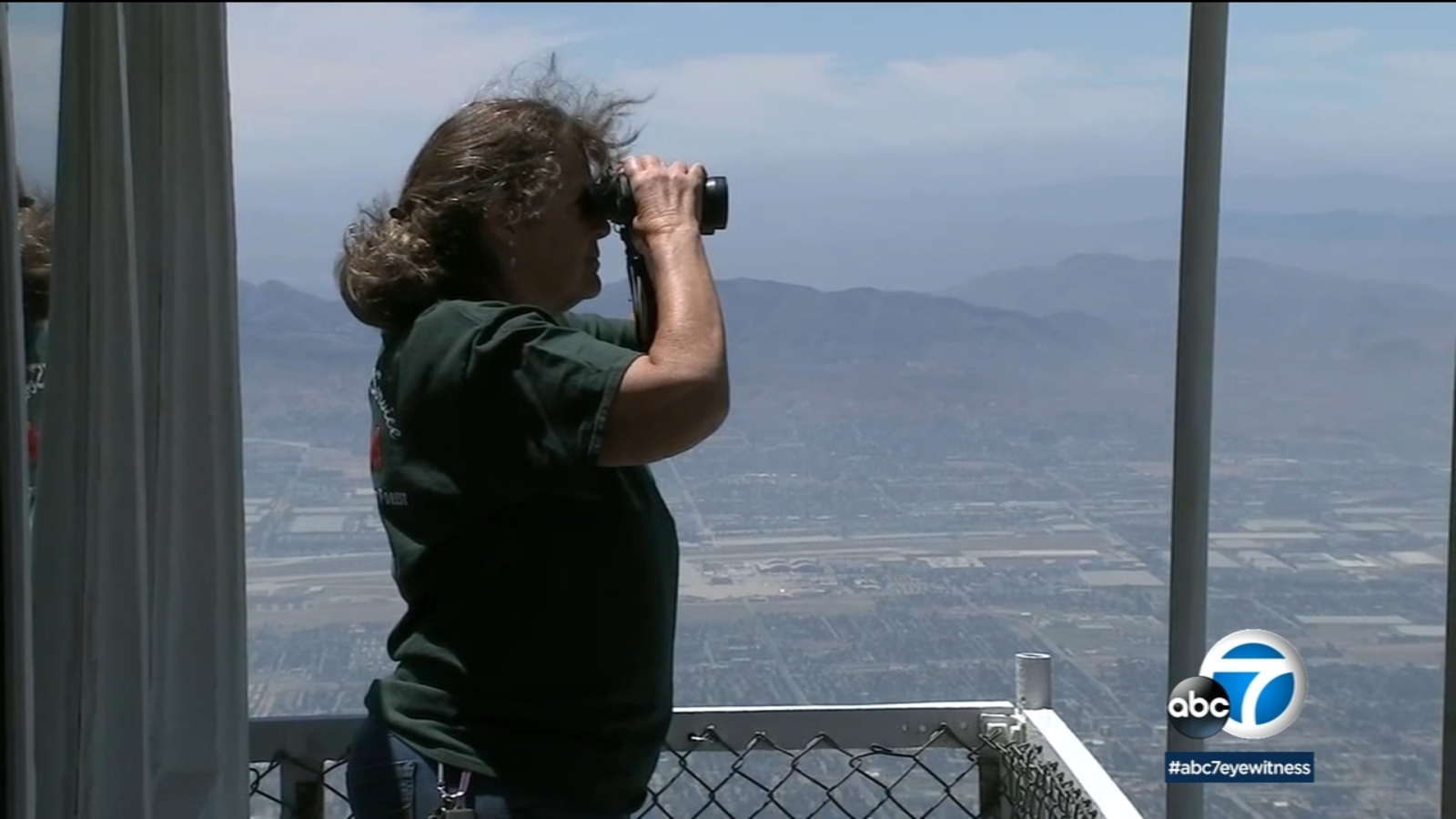 What it takes to become a Southern California wildfire lookout - ABC7 ...