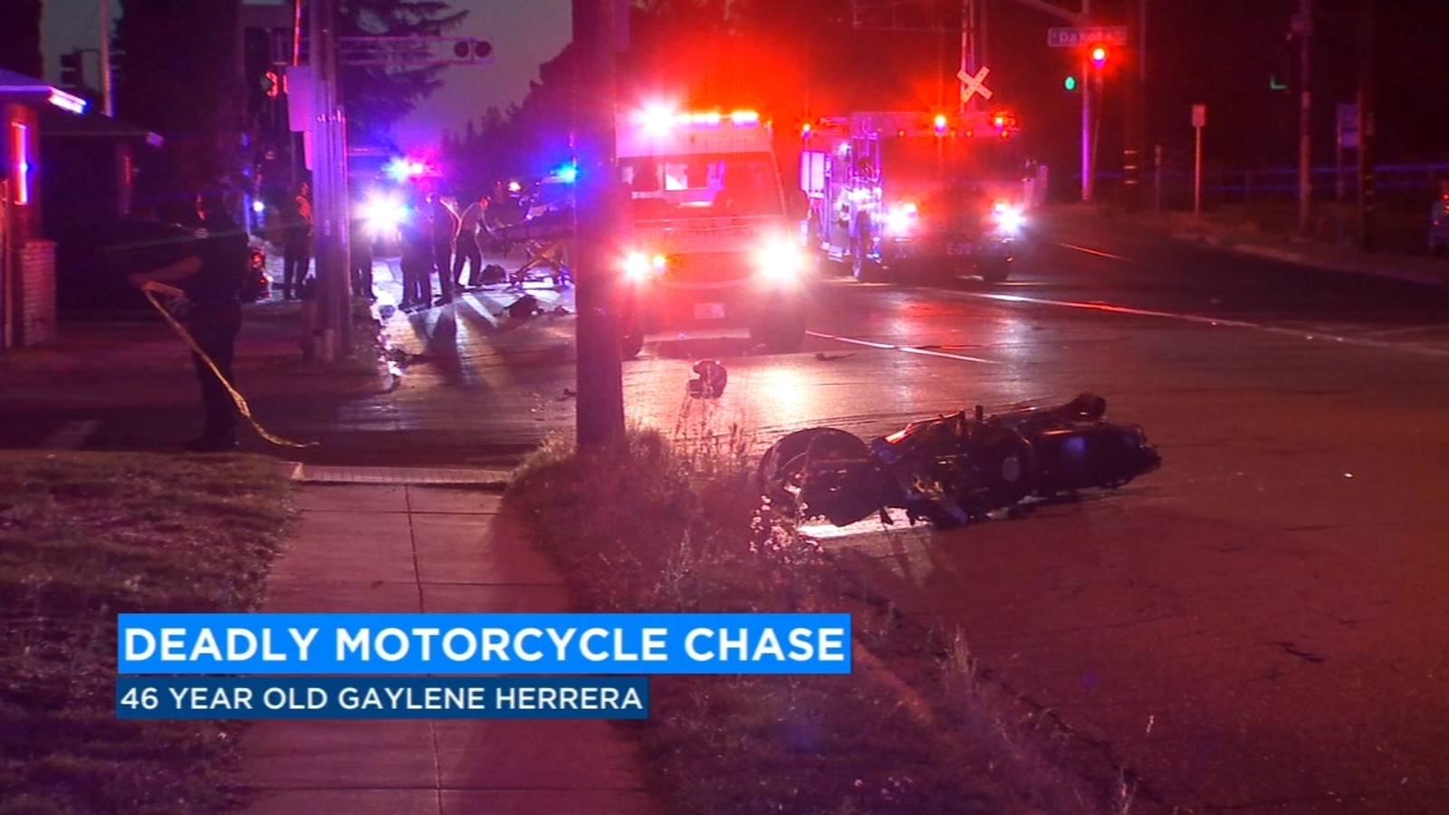 Woman Killed In High Speed Motorcycle Chase Through Parts Of Fresno