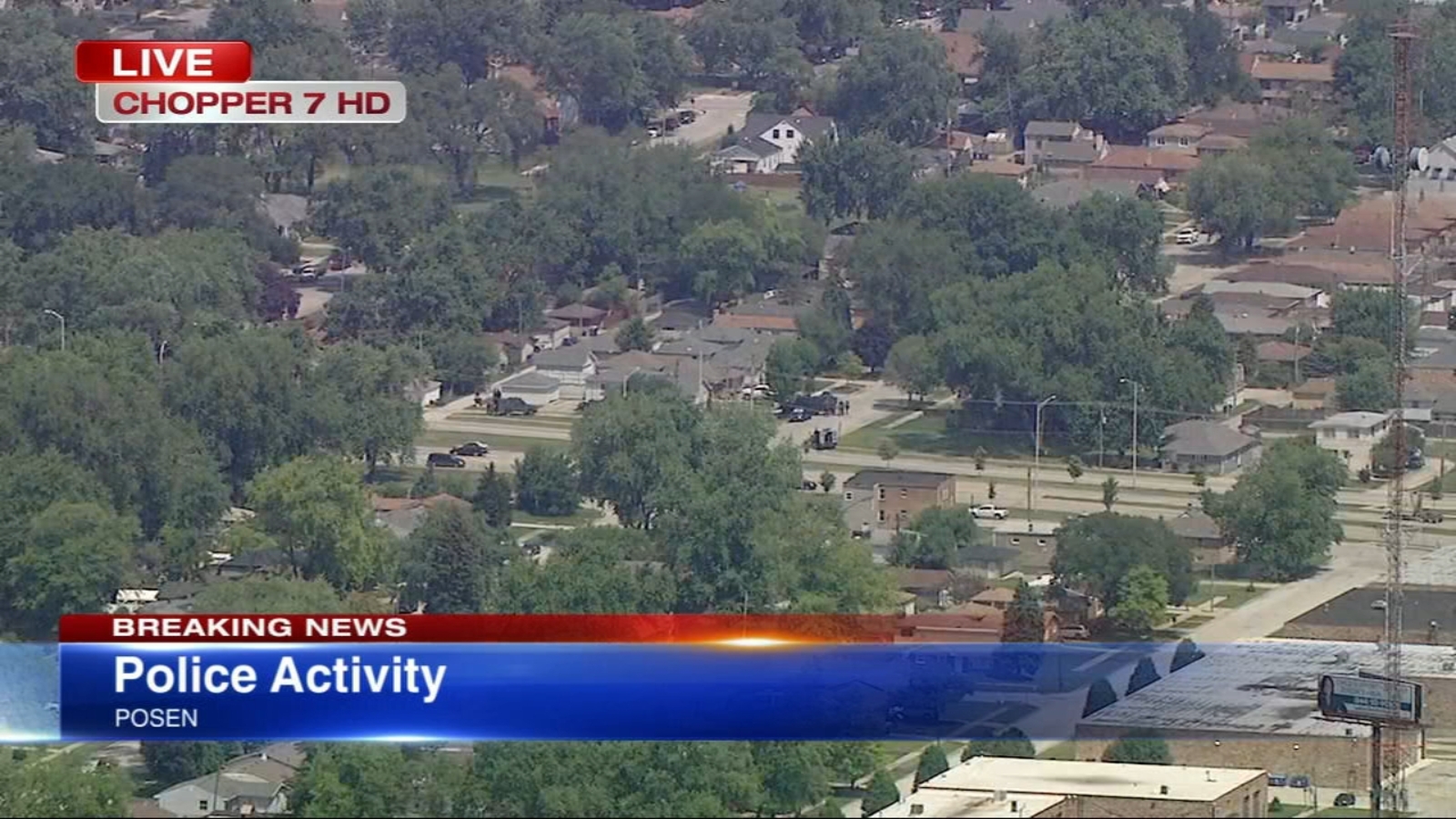 Suspect In Custody After Police Respond To Posen Barricade Situation