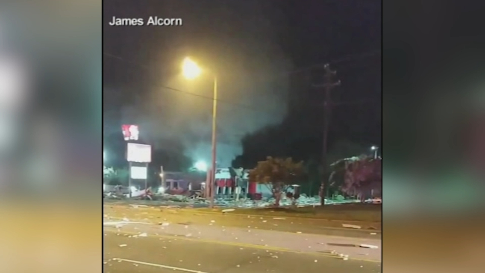 KFC restaurant explodes in North Carolina - 6abc Philadelphia