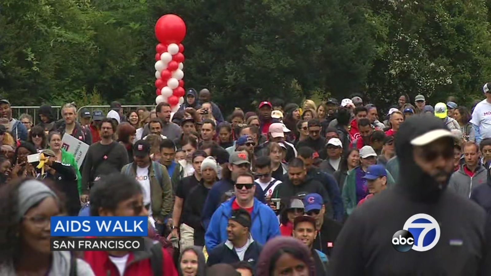 Thousands unite in San Francisco's Golden Gate Park for 2019 AIDS Walk ...