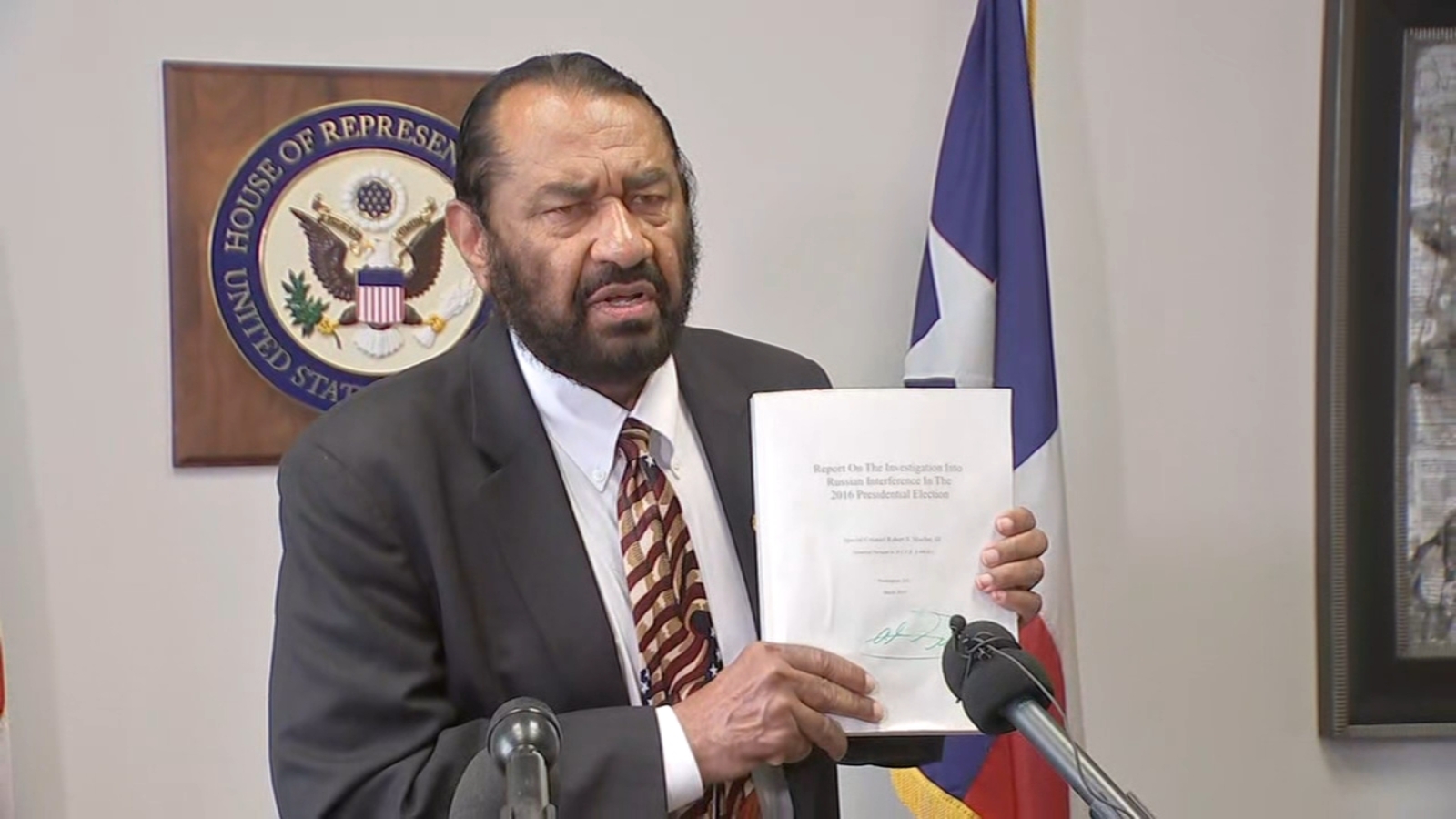 Houston Rep. Al Green vows House impeachment vote of Pres. Trump by end ...