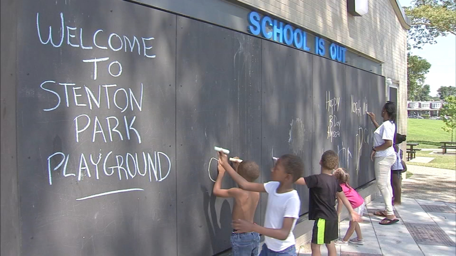 Stenton Park and Recreation Center Re-Opens - 6abc Philadelphia