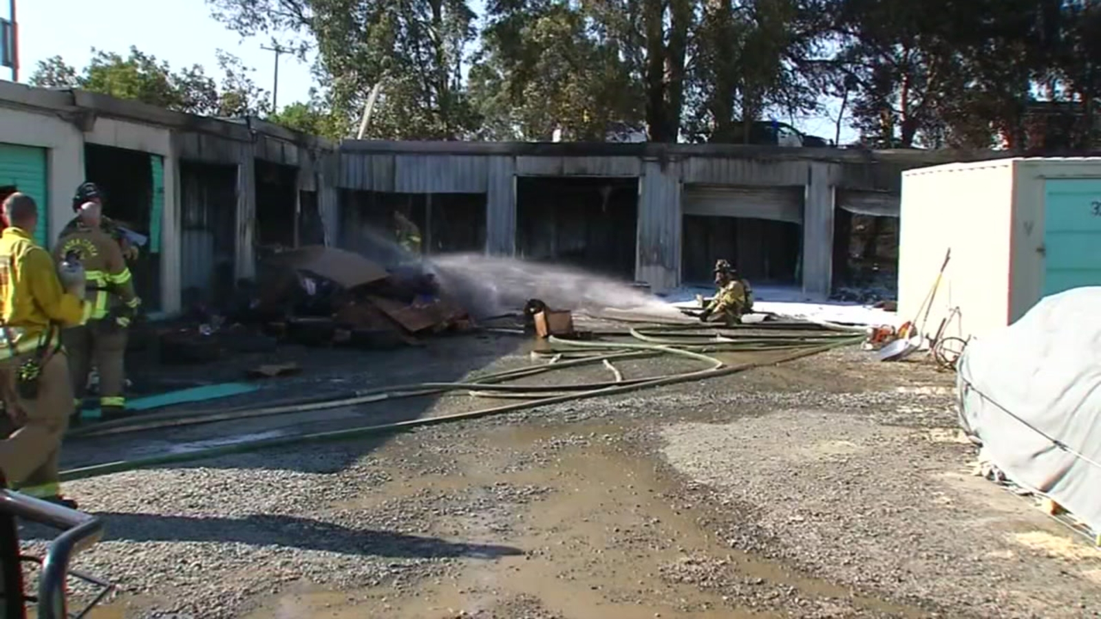 Fast-moving fire destroys 50 storage units in Pacheco - ABC7 San Francisco