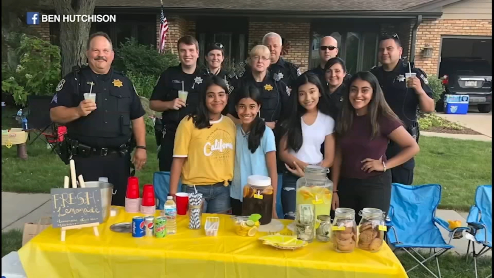 Lemonade out of lemons: Naperville police donate to Feeding America ...