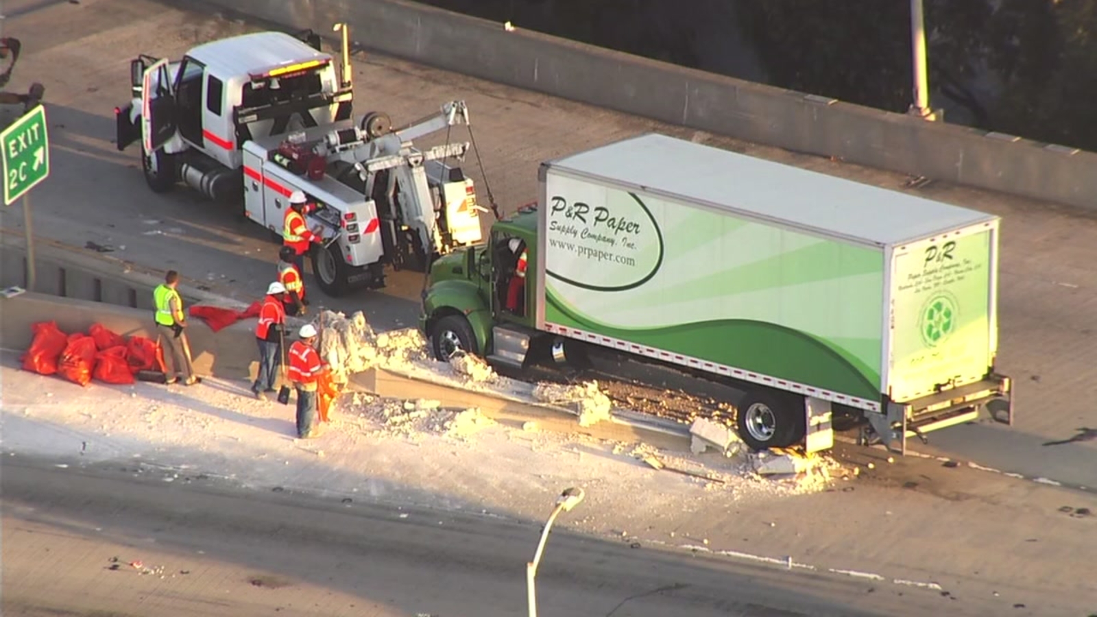Box truck crash cleared from WB I-80 in San Francisco - ABC7 San Francisco