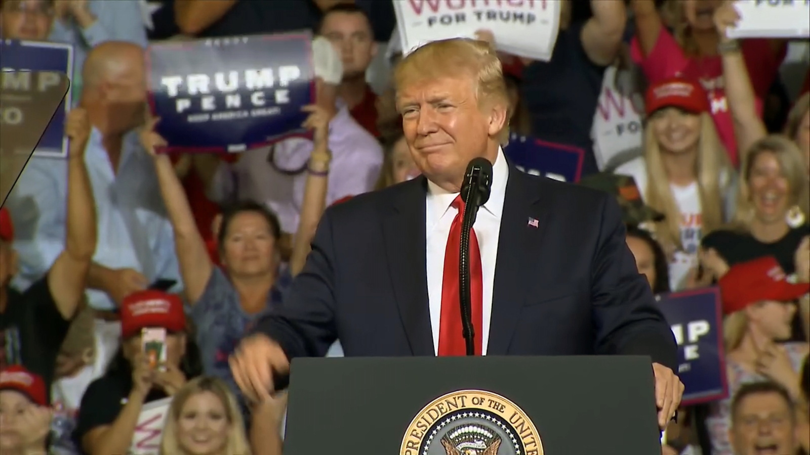 President Donald Trump schedules rally in Fayetteville - ABC11 Raleigh ...