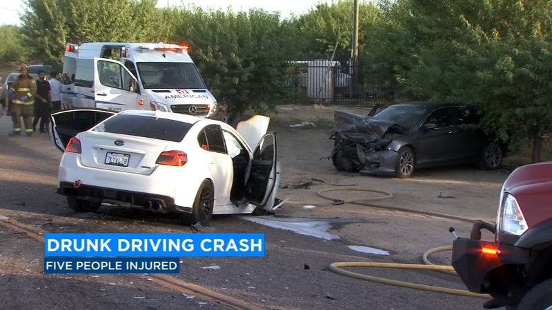 Fresno County Head On Crash That Hospitalized 5 Confirmed Dui Driver