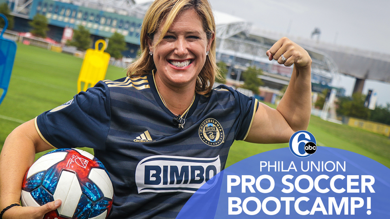 Jamie Apody takes on Philadelphia Union Bootcamp - 6abc Philadelphia
